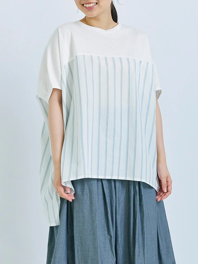 異素材MIXドルマンプルオーバー / Hare no hi（ハレノヒ）のシャツ・ブラウス | LUDIC PARK（ルディックパーク）の公式通販サイト